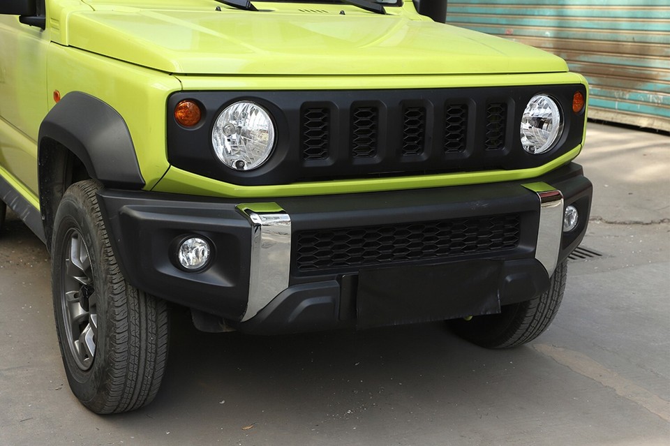 Chrome Front Bumper Decor Cover Trim Guard for Suzuki Jimny 2019-2023 ...