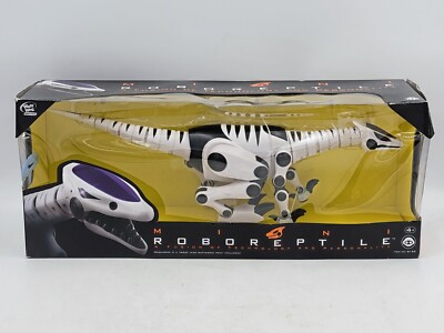 New Wowwee Roboreptile Mini Dinosaur 14 inch Roboraptor Walks Wow Wee ...