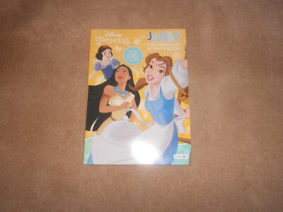 NEW, DISNEY PRINCESS JUMBO COLORING AND ACTIVITY BOOK | eBay