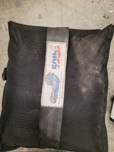 WAKE BALLAST Steel Shot Bag (50 Lb.) Ballast Weight bag | eBay