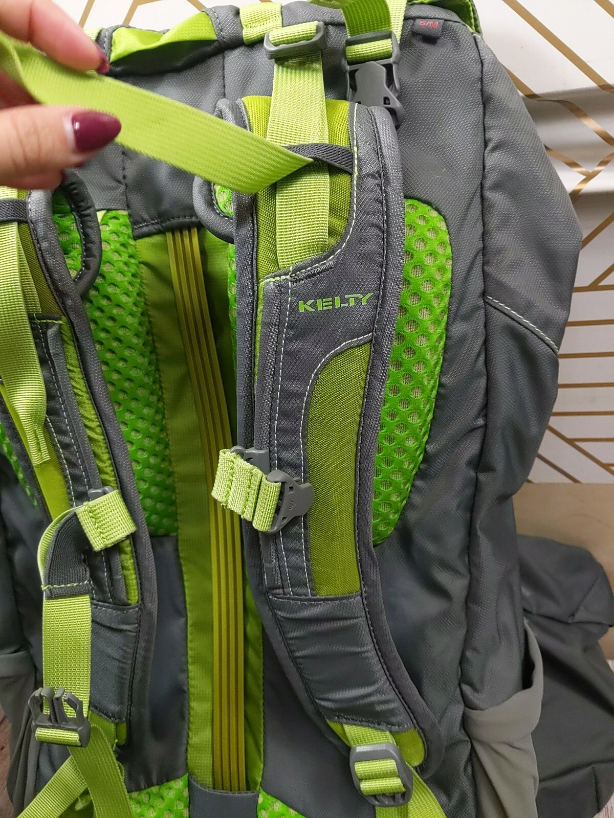 Kelty Trailogic PK50 Hiking Outdoors Trail Backpack Grey/ Green Great ...