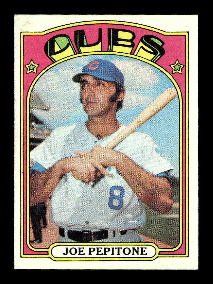 1972 Topps #303 Joe Pepitone Chicago Cubs EX-MT Baseball Card *D730 | eBay