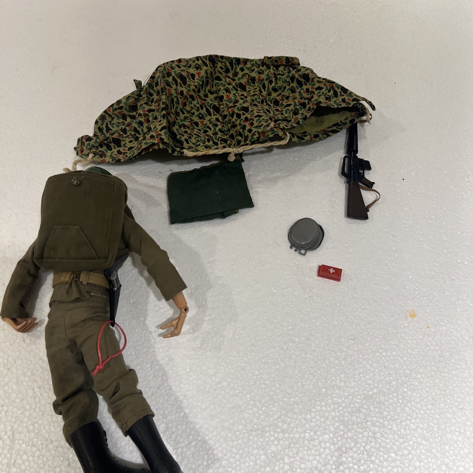 Vintage 1964 1966 Hasbro 12" GI Joe Green Beret Action Figure | eBay