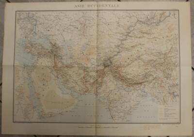 Pre-1900 - Central Asia Map