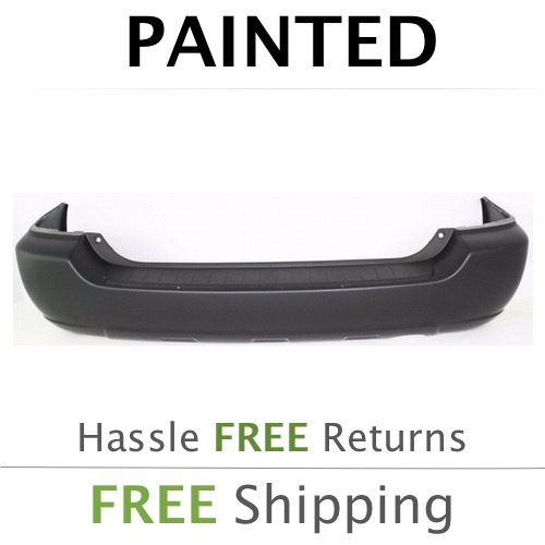 NEW 2004 2005 2006 2007 Toyota Highlander Rear Bumper COVER Painted | eBay