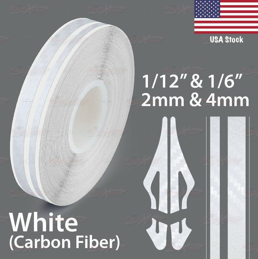 1/2" Roll Vinyl Pinstriping Pin Stripe Double Line Car Tape Decal ...