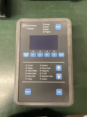 CUTLER HAMMER IQ ANALYZER IQA 6400 66D2045Q03 REV. 8 9N46 | eBay