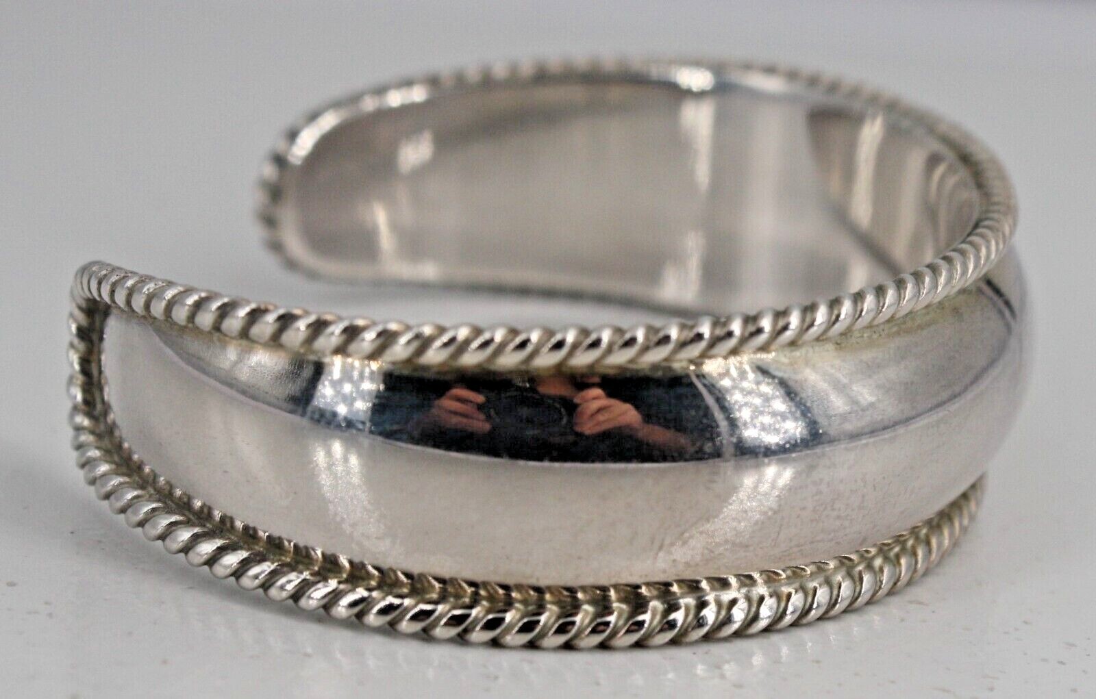 Vintage Mark Wasserman Samara Sterling Silver Cuff Br… - Gem