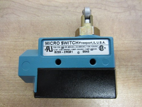 Micro Switch BZE6-2RQ81 Honeywell Limit Switch BZE62RQ81 | eBay