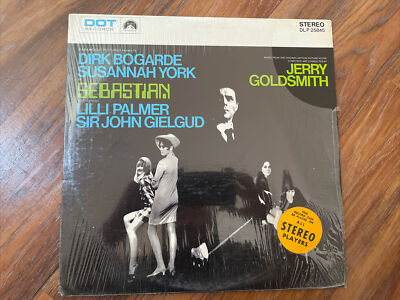 Jerry Goldsmith ‎– Sebastian OST 1968 Dot DLP 25845 Jacket NM- Vinyl NM ...
