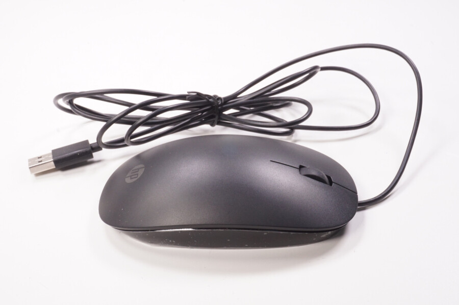 Genuine HP Lifestyle Wired Mouse Tpc-p001m 928926-001 USB Black for ...