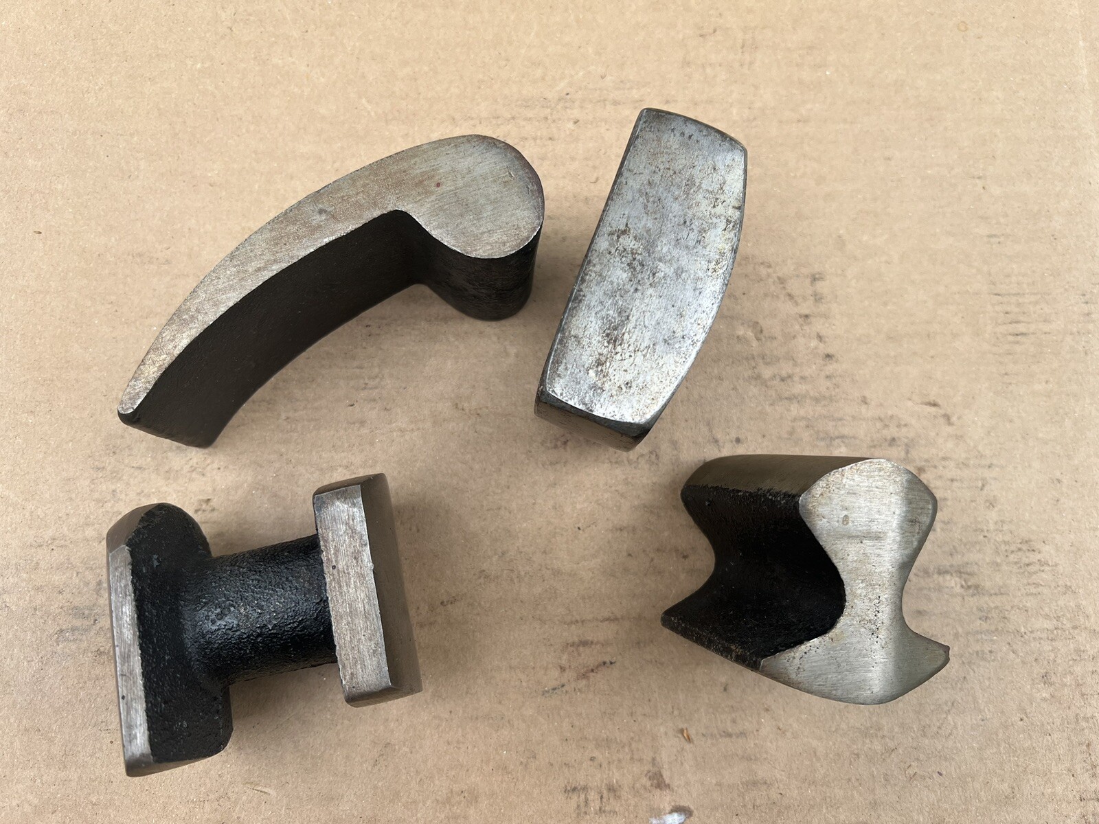 🇺🇸Lot Of 4 Auto Body Repair Dolly Hand Anvil Hammer Dollies Tools🇺🇸 | eBay