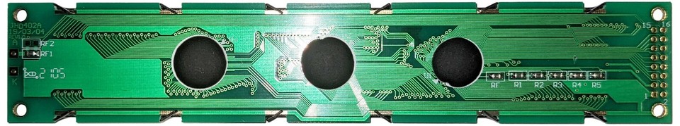 Character Dot Matrix LCD Module, Display Format 40×2, Character Size: 3 ...
