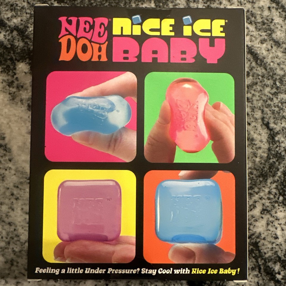 BRAND NEW ~ 4 Pack SEALED Needoh Nice Ice Baby Bundle (Mini Nice Cubes ...