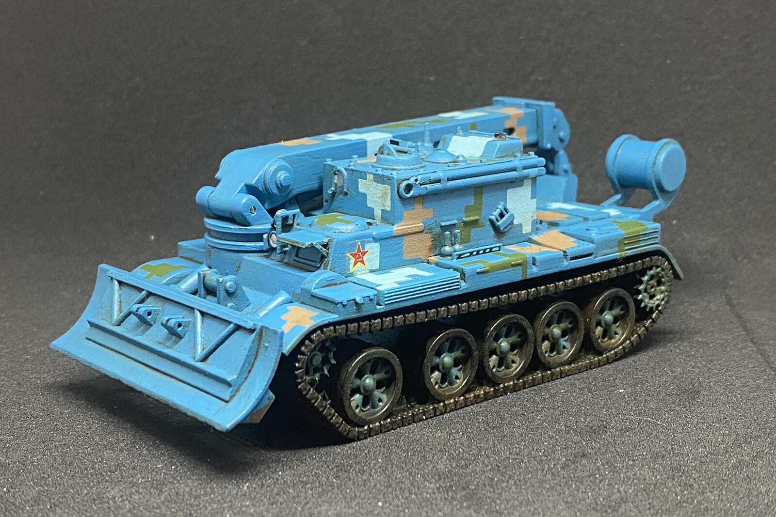 1/72 Chinese Type 84 Armored Recovery Vehicle 3D Resin Ocean Digital ...