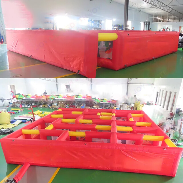 40x40ft Halloween Haunted House Inflatable Maze With blower Kids ...