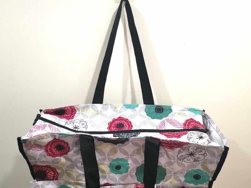 Thirty One Super Organizing Zip Top Utility Beach tote bag 31 gift More ...