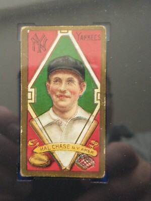 1911 T205 SGC 30 Hal Chase Rare Double Ghost Eyes & Both Ears Show ...