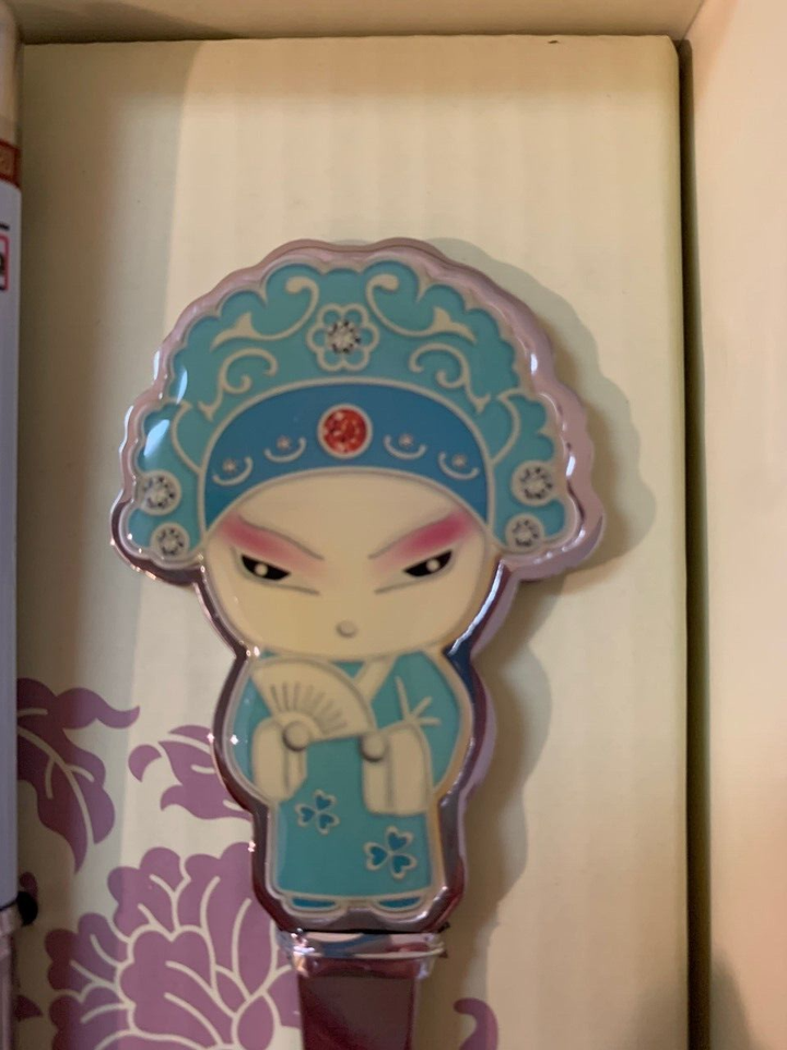 GUO CUI JING JU Opera characters flatware chop sticks silverware | eBay