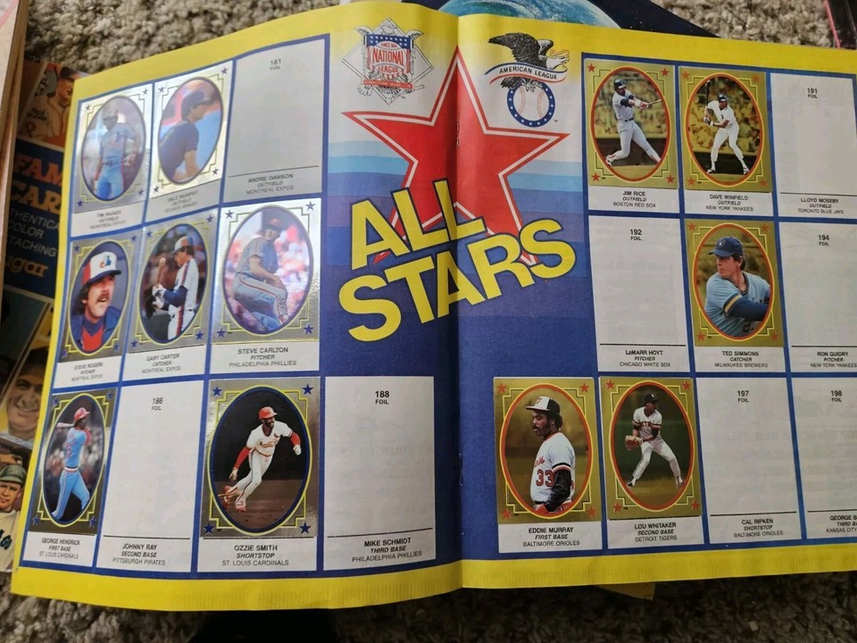 1984 Topps Baseball Sticker Album | eBay