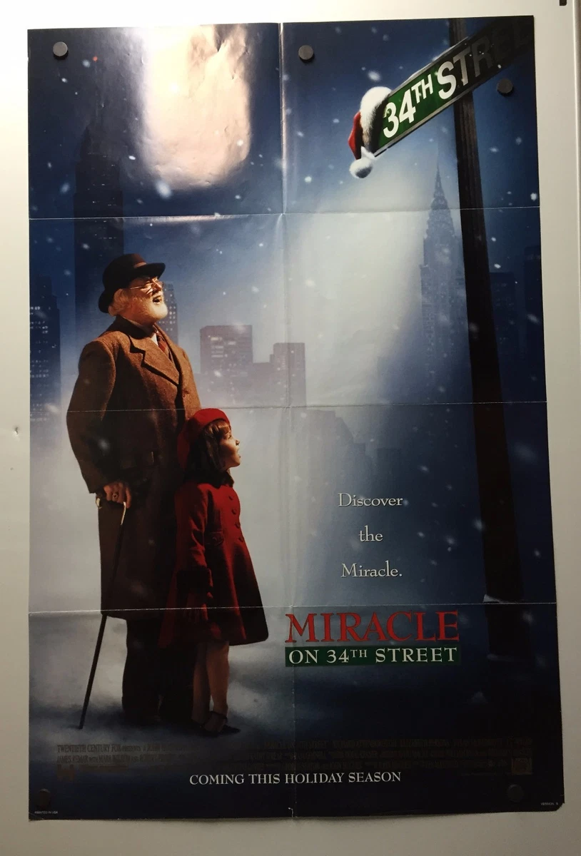 Miracle On 34th Street 1994 Movie Poster
