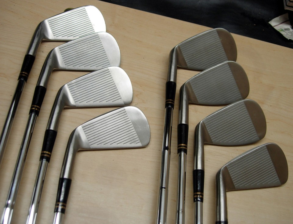 g7 NOS MacGregor VIP OVERSIZE CB 95 IRONS 3-PW (8 irons) Steel RH Mid ...