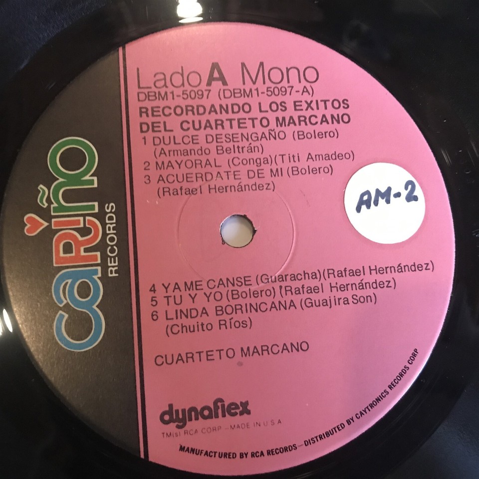 [LATIN]~EXC LP~CUARTETO MARCANO~Recordando Los Exitos Del~[1966~CARINO~MONO]~ | eBay