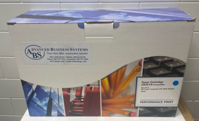 UNBRANDED TONER CARTRIDGE CE251A COMPATIBLE WITH HP CYAN BRAND NEW | eBay