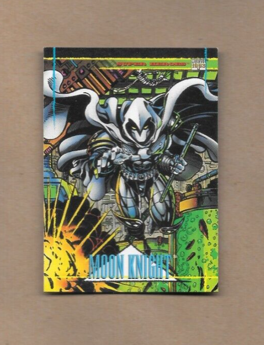 1993 Marvel Universe Series 4 Moon Knight Card #2 Disney+ Marc Spector ...