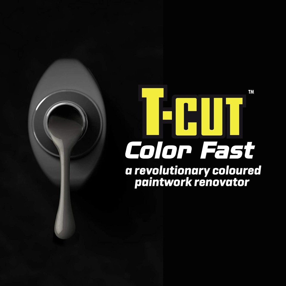 T-Cut Color Fast Grey Car Ceramic Wax Polish Scratch Remover Colour ...