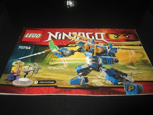 Lego NINJAGO 70754 Solo istruzioni originali | eBay