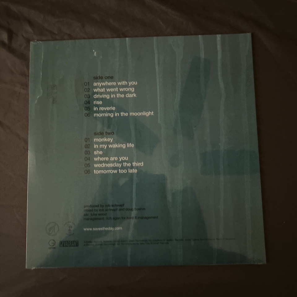 SAVES THE DAY In Reverie Color In Color Baby Blue Orange Vinyl LP /250 ...