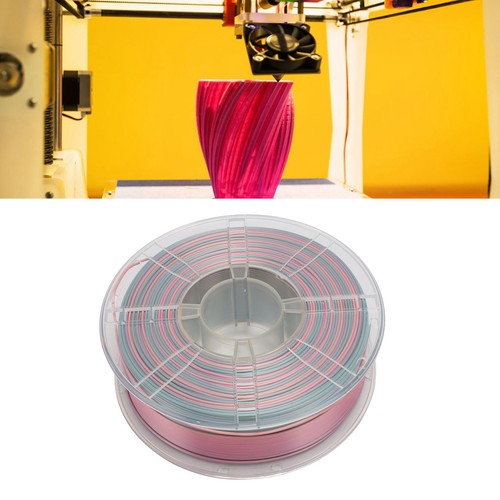 3D Silk PLA Filament 1.75mm Matte Gradient Colors 2.2lbs Multicolored ...