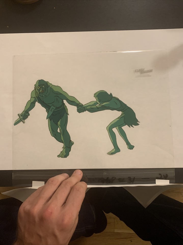 Vintage 1979 Filmations FLASH GORDON Original Animation Cel Copy Bg | eBay