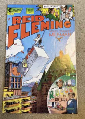 REID FLEMING, WORLD'S TOUGHEST MILKMAN (1987) # 2nd Print Eclipse ...