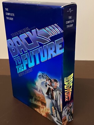 Back to the Future 1 2 & 3 - The Complete Trilogy - DVD - 3 Disc box ...
