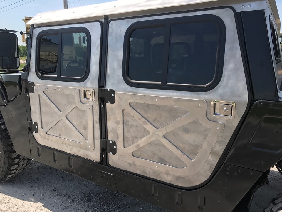 Aluminum Hard Door Kit For Humvee HMMWV (set of 4) M998 M1123 m1165 ...