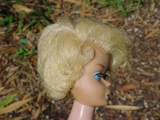 SIDEPART PLATINUM BLONDE BUBBLE CUT BARBIE SIDE PART VINTAGE | eBay