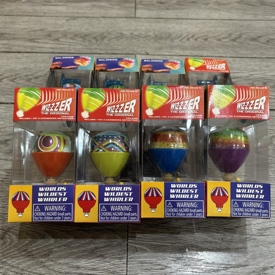 Random 1pcs Vintage Mattel Wizzzer Spinning Top 1970s Collectible Gyro ...