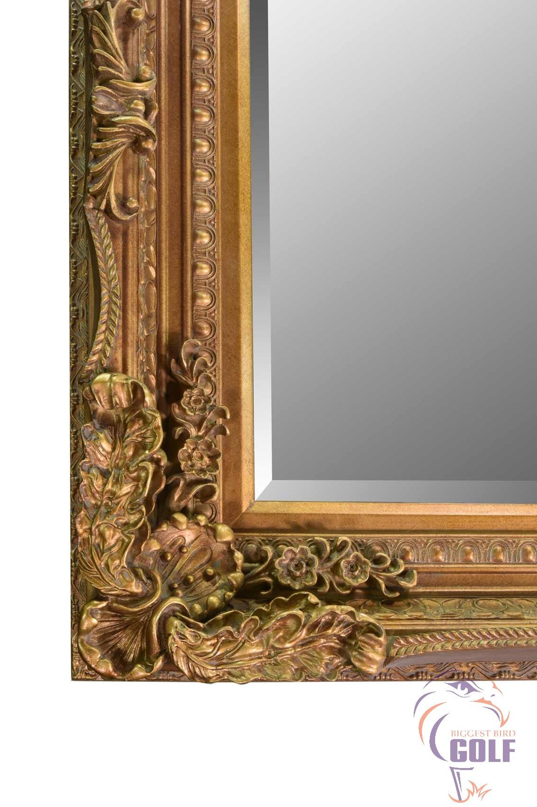 Carved Louis Silver Leaner Heavily Ornate 5ft9 x 2ft10 | eBay UK