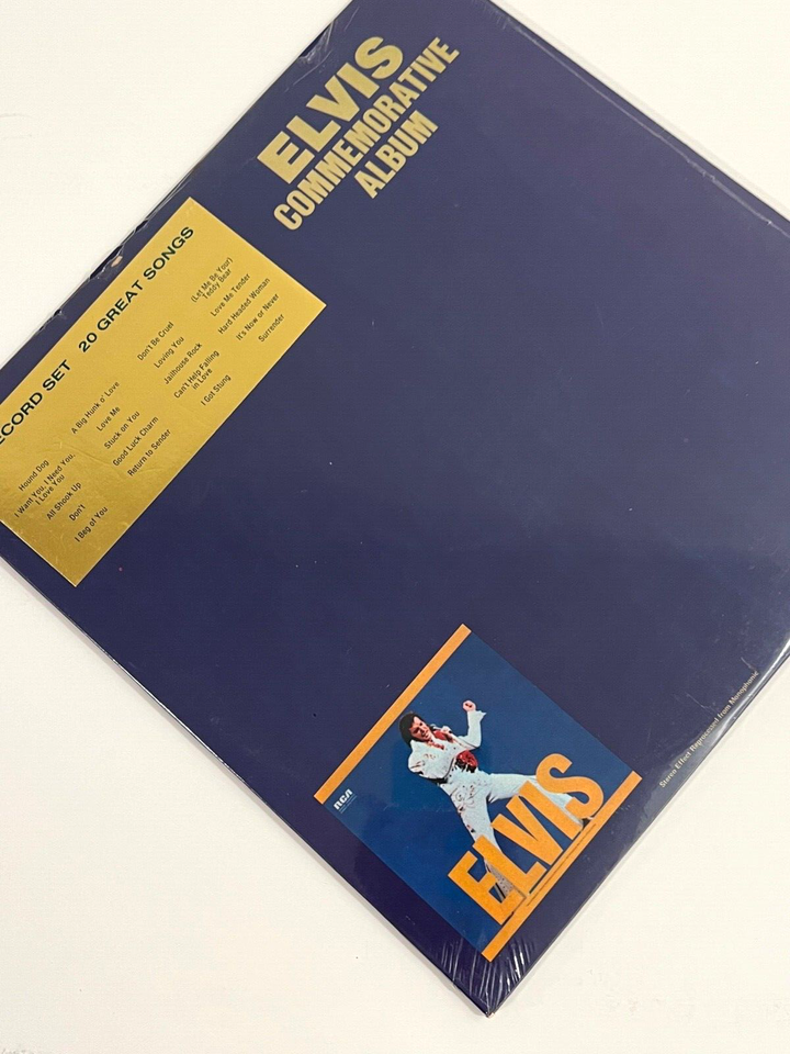 ELVIS PRESLEY ~ COMMEMORATIVE ALBUM ~SPECIAL GOLD VINYL EDITION ...