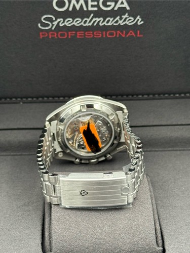 2025 OMEGA SPEEDMASTER MOONWATCH NEW WHITE DIAL 42MM WATCH 310.30.42.50 ...
