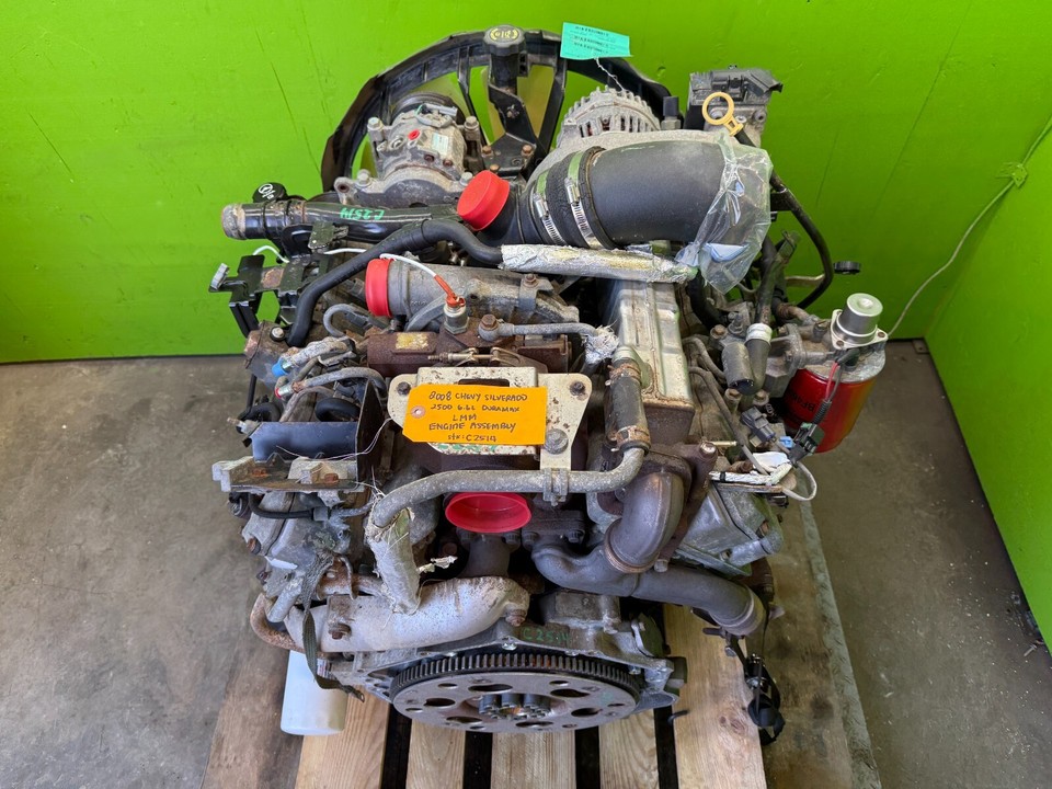 08 09 10 CHEVROLET GMC 2500 3500 6.6 LMM DURAMAX DIESEL ENGINE MOTOR NO ...