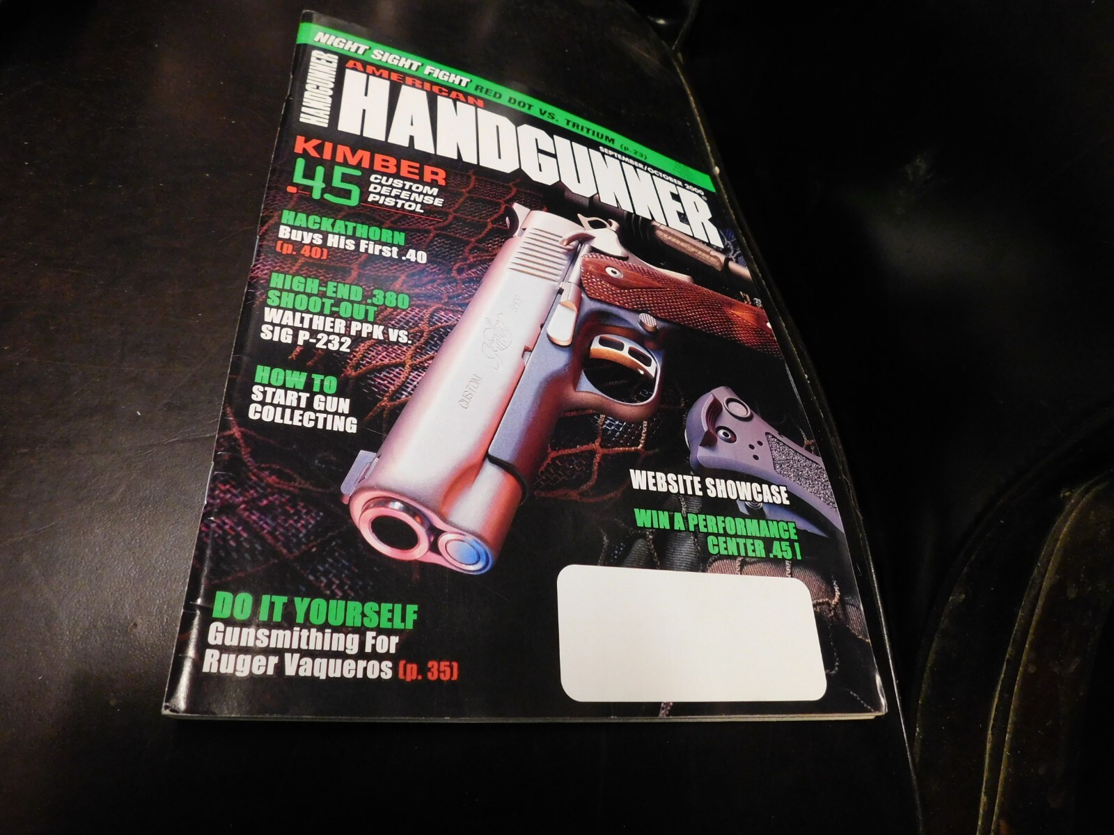 American Handgunner Magazine 2000 September October | eBay