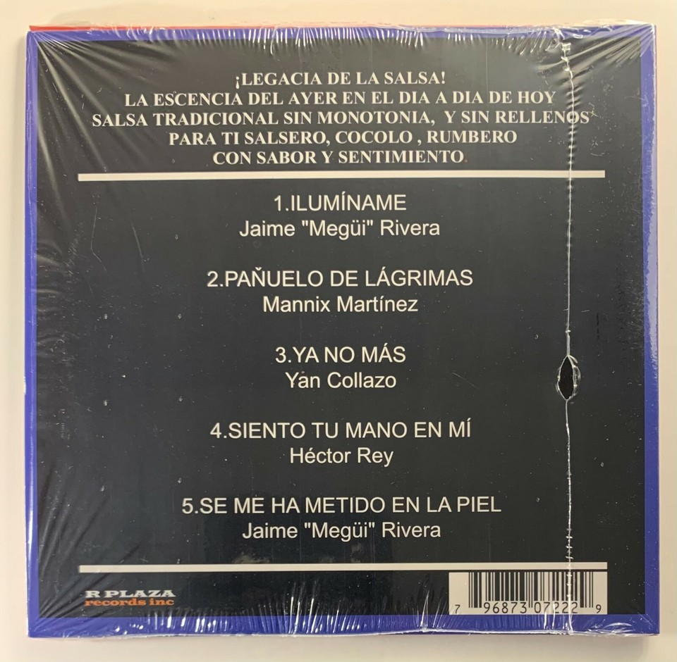 Randy Plaza - Legacia De La Salsa (CD, Sampler, Promo) | eBay