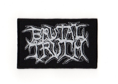 Brutal Truth Embroidered Sew-on Patch | American Grindcore Death Metal ...