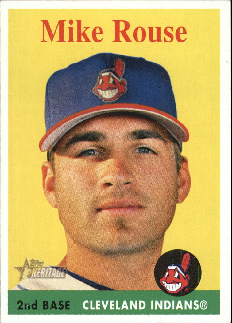 2007 Topps Heritage #388 Mike Rouse | eBay