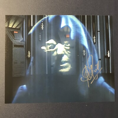 CLIVE REVILL SIGNED 8x10 PHOTO ACTOR AUTOGRAPHED STAR WARS EMPEROR ...
