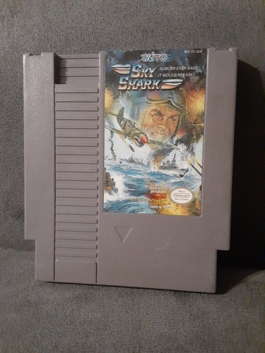 Sky Shark Nintendo NES 1989 Authentic Cartridge Only Tested | eBay