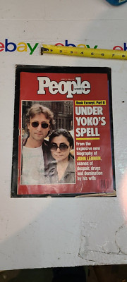 people magazine aug 1988 yoko ona | eBay